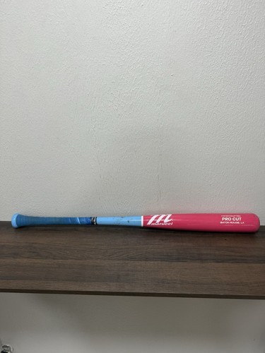 Marucci Pro Cut Maple Wood Bat 33” Pink And Blue | eBay
