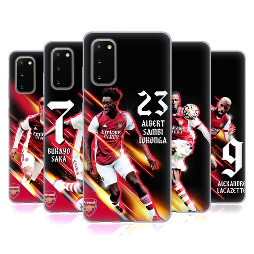 OFFICIAL ARSENAL FC 2021/22 FIRST TEAM SOFT GEL CASE FOR SAMSUNG PHONES ...
