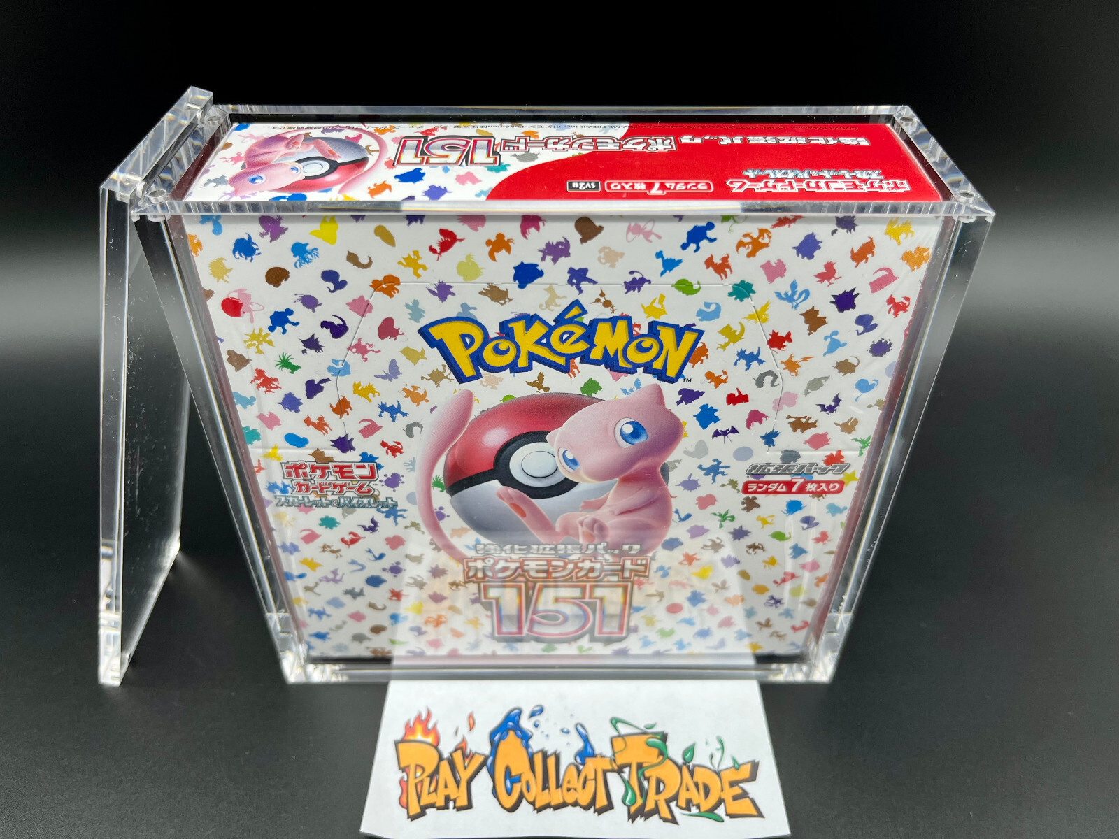 [Pokemon Acryl Sammelbox] Case Magnetisch UV-Schutz - Größe Japanese ...
