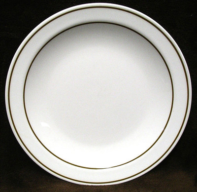 Set of 4 CORNING Pyroceram TABLEWARE 8 7/8" LUNCH Luncheon PLATES w ...