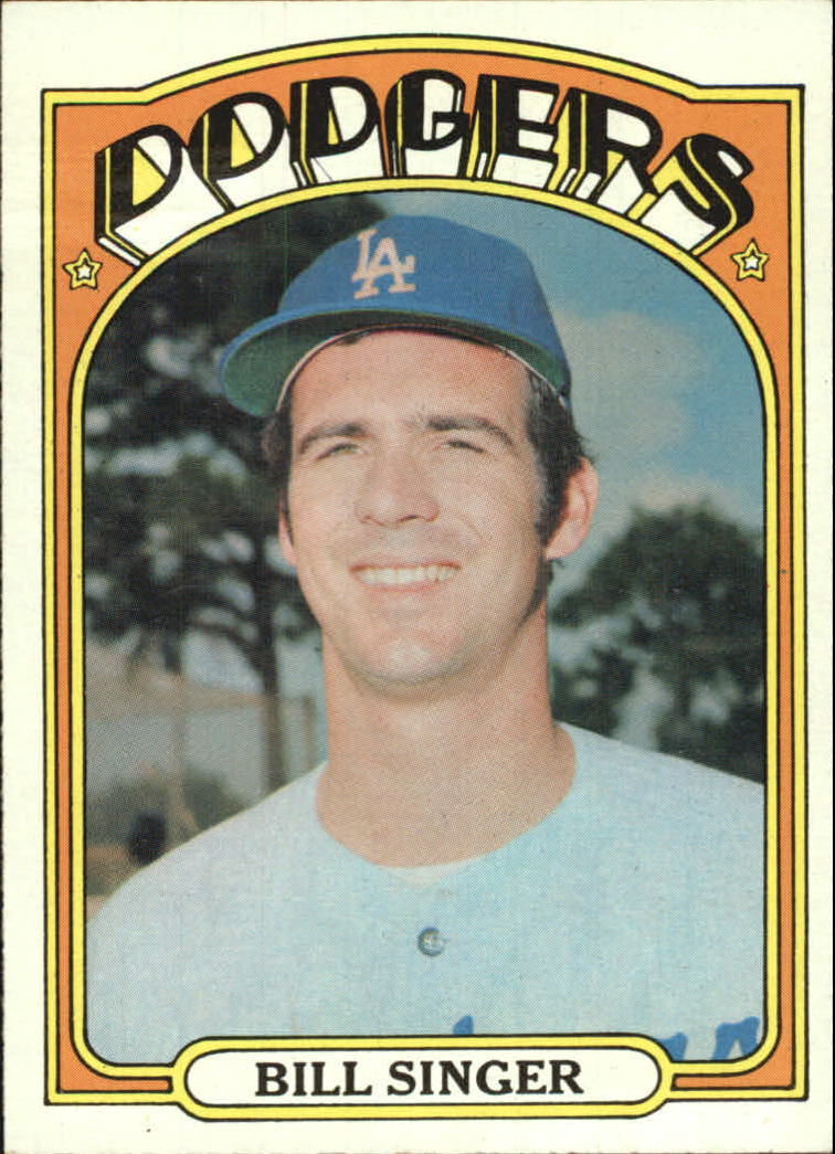 1972 Topps Baseball Card #25 Bill Singer - EX-MT | eBay