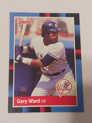 Gary Ward New York Yankees 1988 Donruss Card #251 | eBay