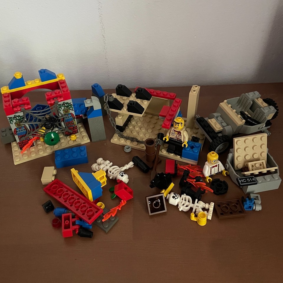 LEGO LOT EARLY 2000S INCOMPLETE (1381 + BOX, 5936, 5938, 6773, 6774 ...