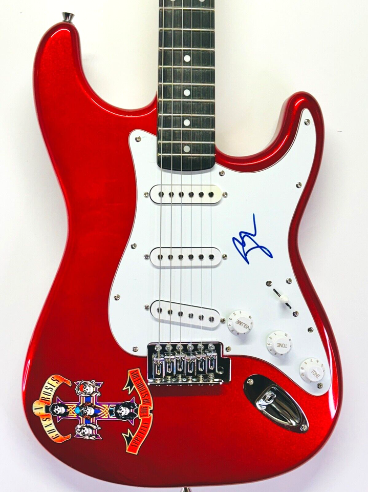 IZZY STRADLIN Signed Autograph Electric Guitar JSA LOA Guns N Roses | eBay