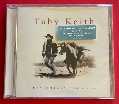 TOBY KEITH CHRISTMAS TO CHRISTMAS CD w/ BONUS SONG - New/Cracks on Rear ...