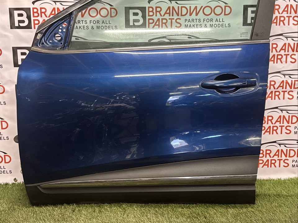 RENAULT KADJAR MK 1 COMPLETE DOOR FRONT LEFT PASSENGER SIDE IN BLUE ...