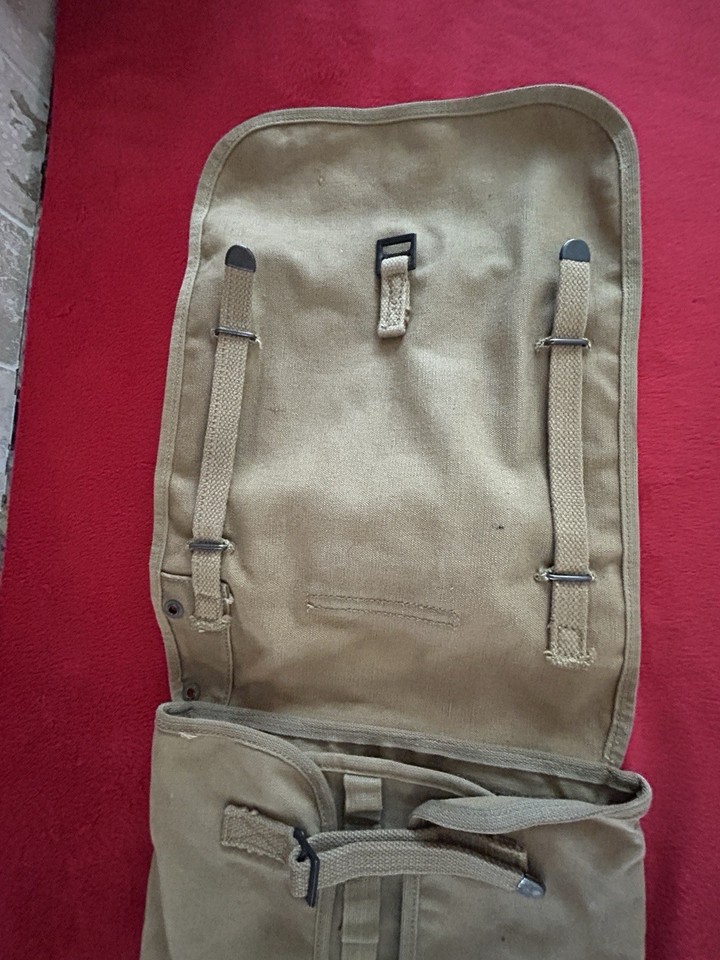 WW1 US Army Military M1910 Haversack Backpack Long 1918 | eBay