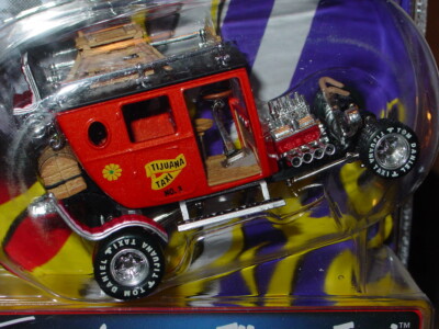 TOY ZONE TOM DANIEL TIJUANA TAXI HOT ROD COLLECTIBLE MUSCLE 1:43 ...