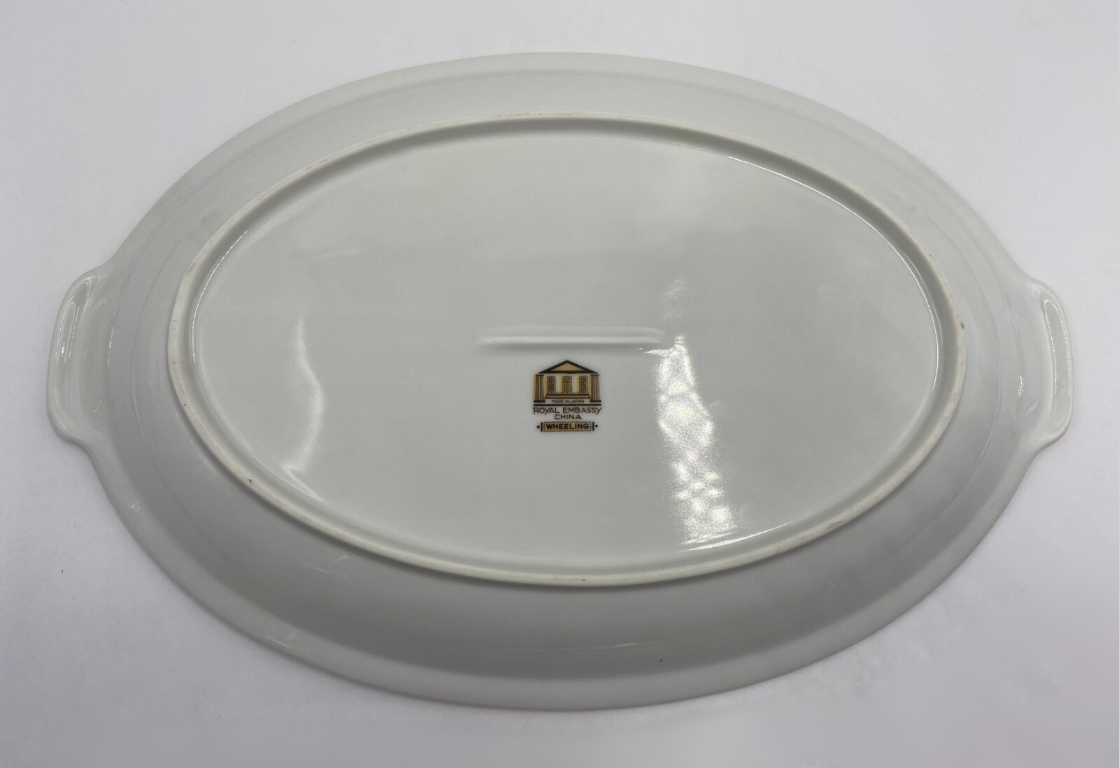 Royal Embassy Wheeling Oval Platter 13 Inch Japan 1950s | eBay