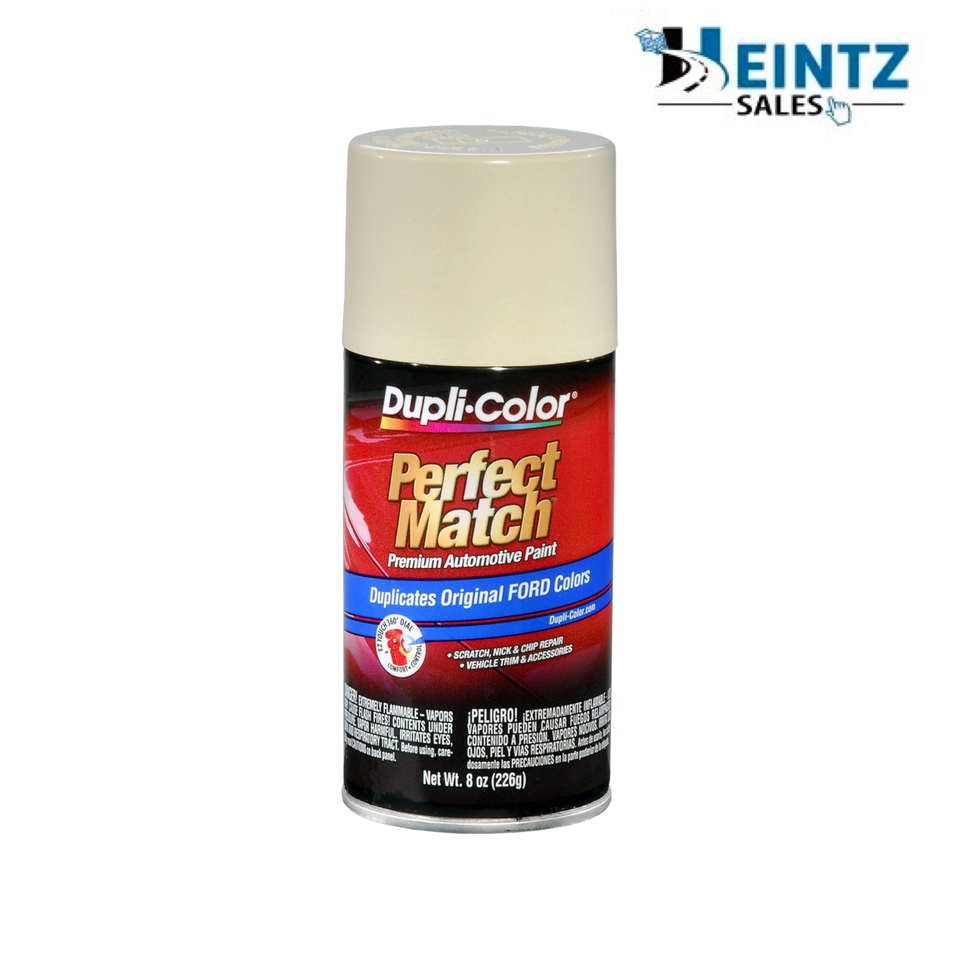 Duplicolor BFM0041 Perfect Match Ford Wimbledon White 8 oz Code M, 9A ...