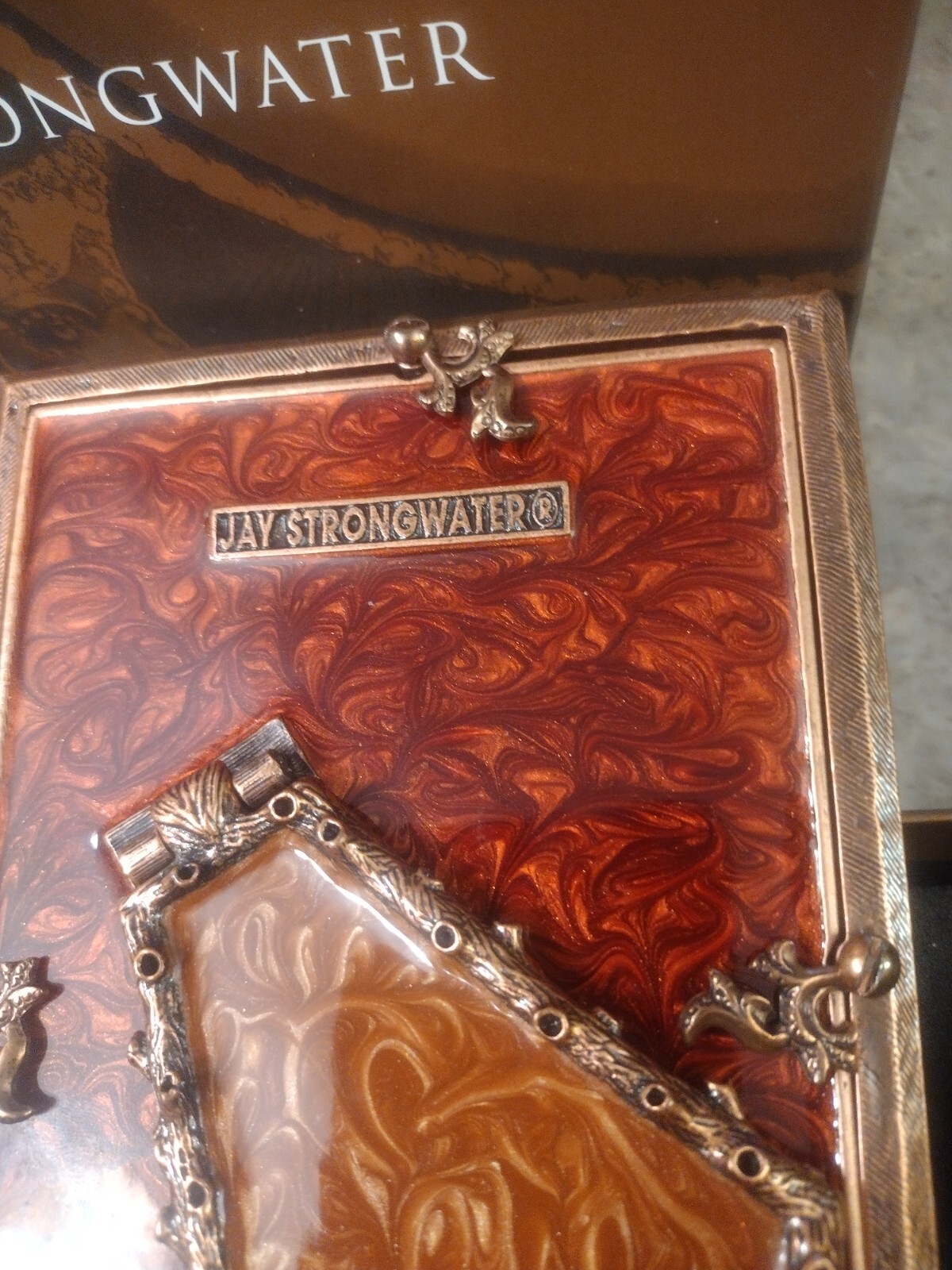 jay strongwater Rare Cassandra picture frame.New in Original Box | eBay