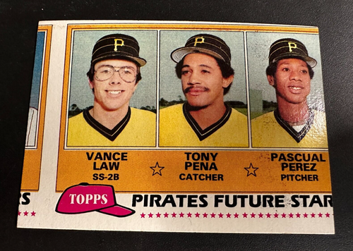 Pirates Future Stars 1981 Topps Baseball Error Miscut Card #551 OddBaLL ...