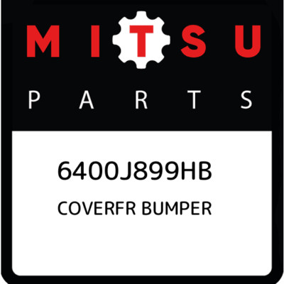 6400J899HB Mitsubishi Coverfr bumper 6400J899HB, New Genuine OEM Part ...