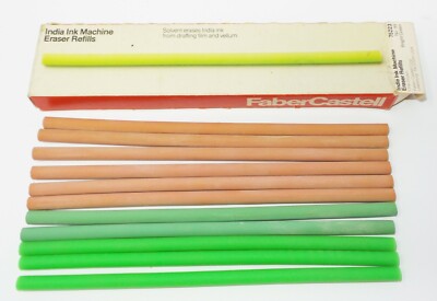 Faber Castell India Ink Machine Eraser Refills - Erases India Ink 11 ...
