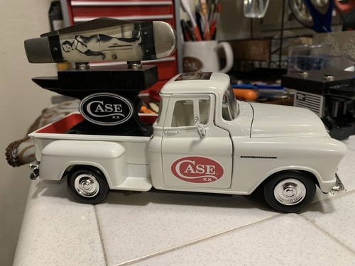 CASE XX CHEVY Truck And Anvil Knife Display MUST HAVE. No Knife | eBay