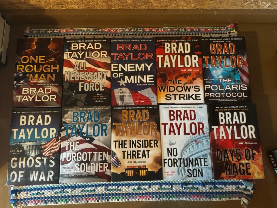 Pike Logan Series Lot Brad Taylor Full Series, All HC, no LIB or BCE's ...