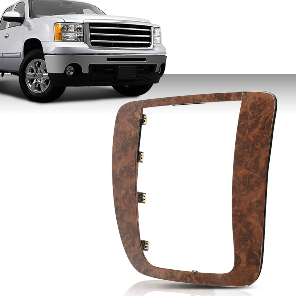 Dash Radio Bezel Trim Fit For 2007-2014 Silverado Suburban Tahoe Sierra ...