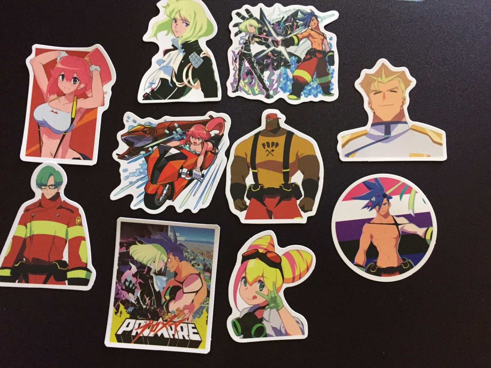 Promare Stickers As Pictured (10) | eBay Australia