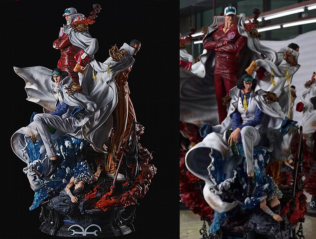 LAST SLEEP ONE PIECE Kuzan+Sakazuki +Borsalino 1/8 Limit LAST SLEEP ONE PIECE Kuzan+Sakazuki +Borsalino 1/8 Limit