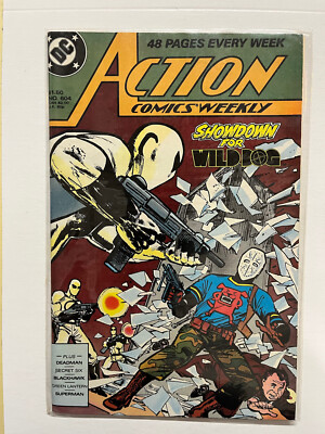 DC Action Comics #604 1988 Wild Dog Comic Book | Combined Shipping | eBay