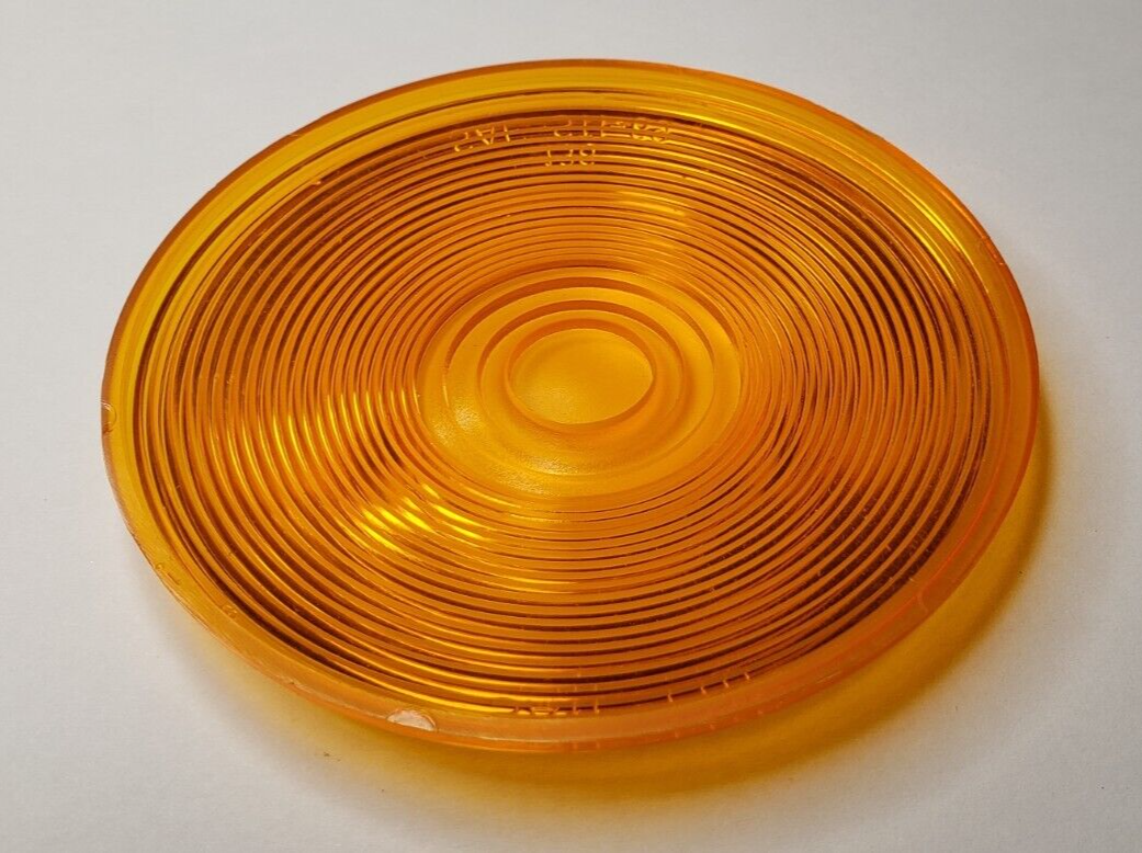 Pair SATE-LITE SAE-STI-69 Universal Taillight Trailer Camper Amber Lens ...