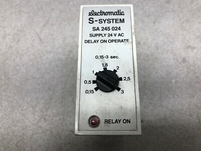 Relays - Electromatic S-System