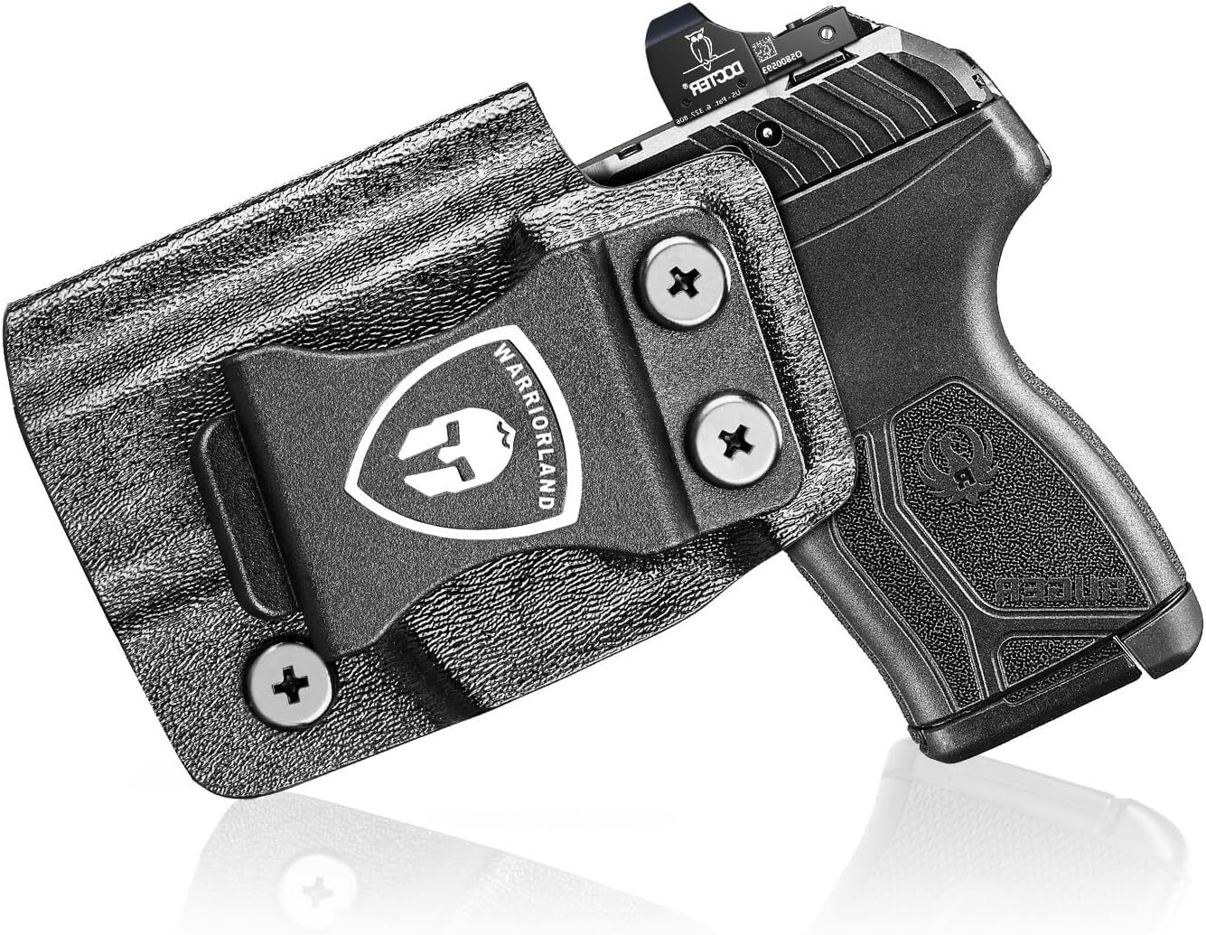 IWB Kydex Holster Optics Cut: Ruger LCP Max .380 Pistol Inside ...
