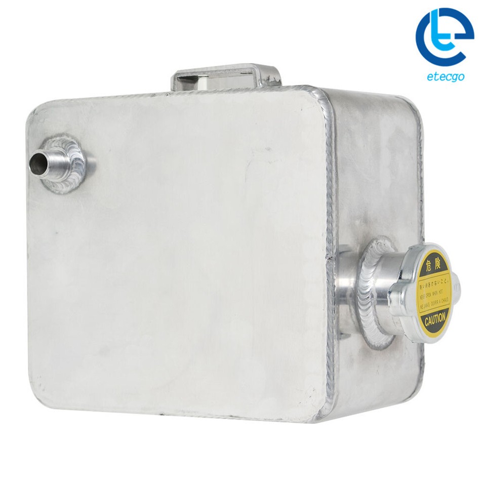 2.5L Aluminum Water Coolant Radiator Overflow Recovery Tank Universal ...