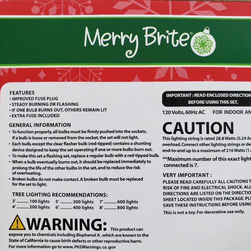 Lot of 2 Merry Brite 70 ct Mini Multi Color Lights White Wire Christmas Patio | eBay