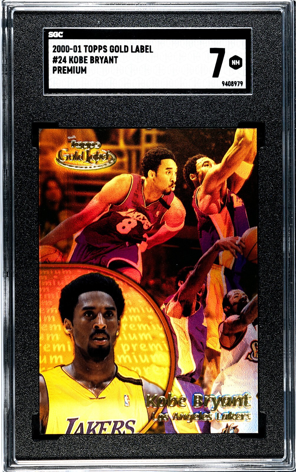 2000-01 Topps Gold Label Kobe Bryant Premium SGC 7 #858/1000 | eBay