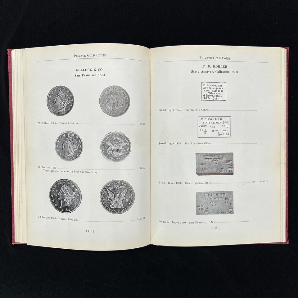 1935 Standard Catalogue of United States US Coins & Currency Wayte ...