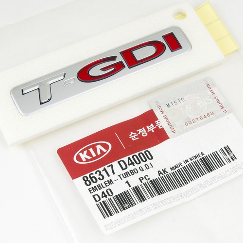 86317-D4000 Genuine Turbo T-GDI Emblem FOR Kia 2015-2017 Optima | eBay