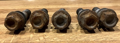 04-17 VW Touareg Cayenne 7L Wheel Lug Bolt Ball Seat Nut Audi Q7 Set 5 ...