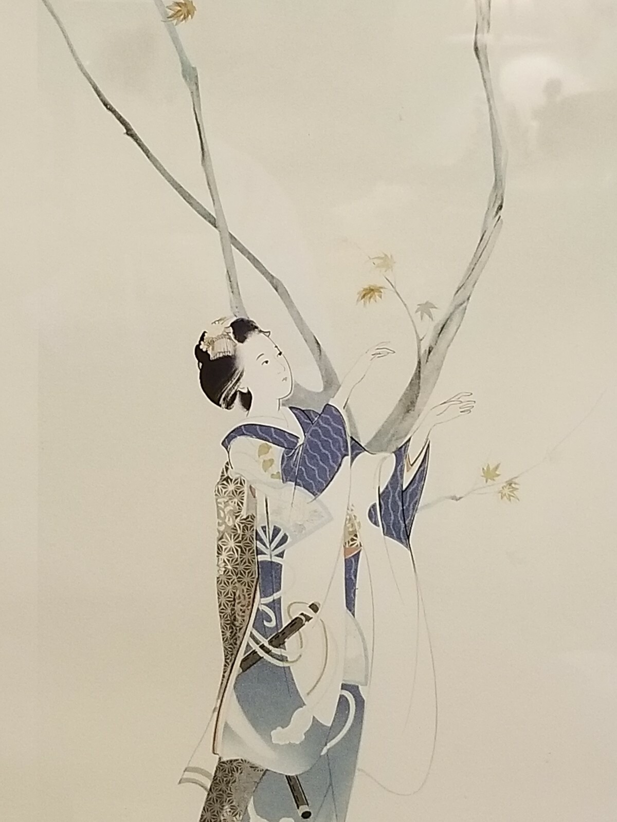 Joy Dunn Geisha Girl Artwork Lithograph Signed/# Lg Wall Art Asian ...