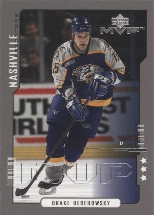 2000-01 Upper Deck MVP - Drake Berehowsky #99 Third Star for sale ...