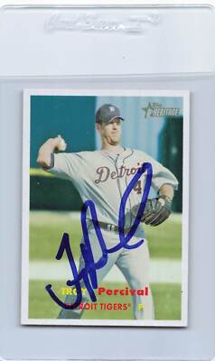 2006 Topps Heritage #152 Troy Percival Tigers Signed Auto *H3263 | eBay