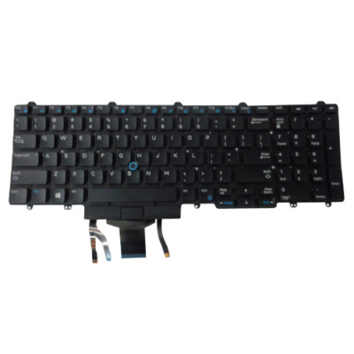 Backlit Keyboard w/ Pointer & Buttons For Dell Precision 7510 7520 7710 ...