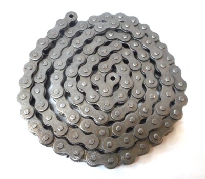 RIVETED ROLLER CHAIN, SIZE #50, 66" L, 5/8" PITCH, 3/8" ROLLER WIDTH ...