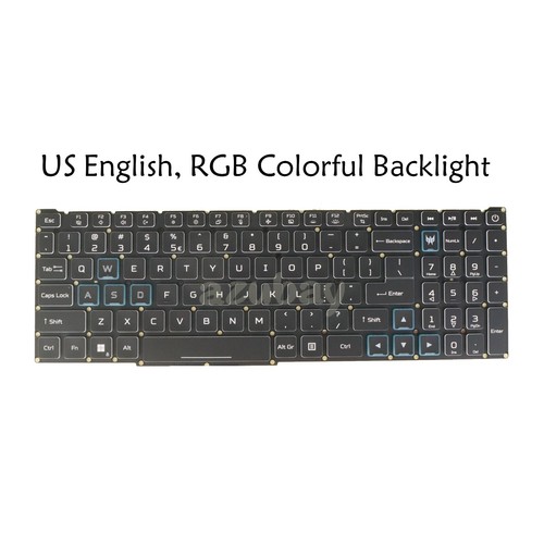 Laptop Keyboard For Acer Predator Helios Neo PHN16-71, RGB Colorful ...