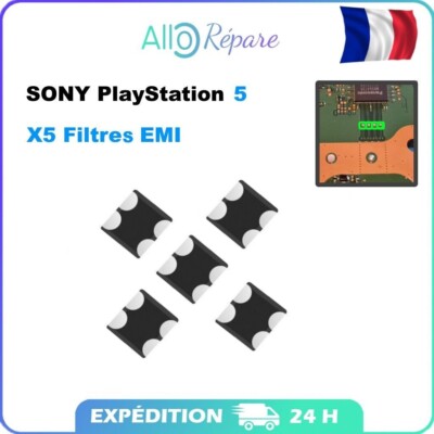 Lot X5 Filtres EMI Port TV Bobine Filtre pour Sony PS5 Playstation 5 ...