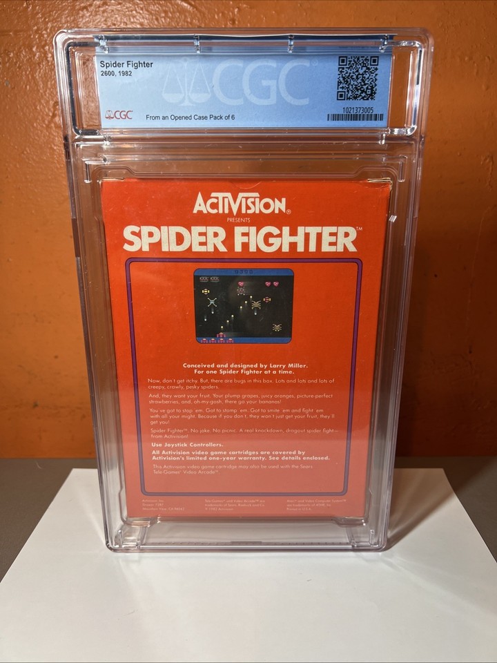 Spider Fighter Activision Atari 2600 Video Game New Sealed CGC GRADED 9 ...