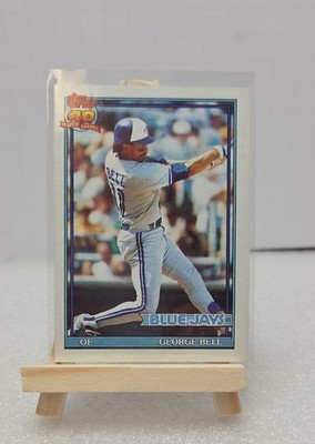 1991 Topps - George Bell #440 (A* Before Bold 40th Anniversary Logo on ...