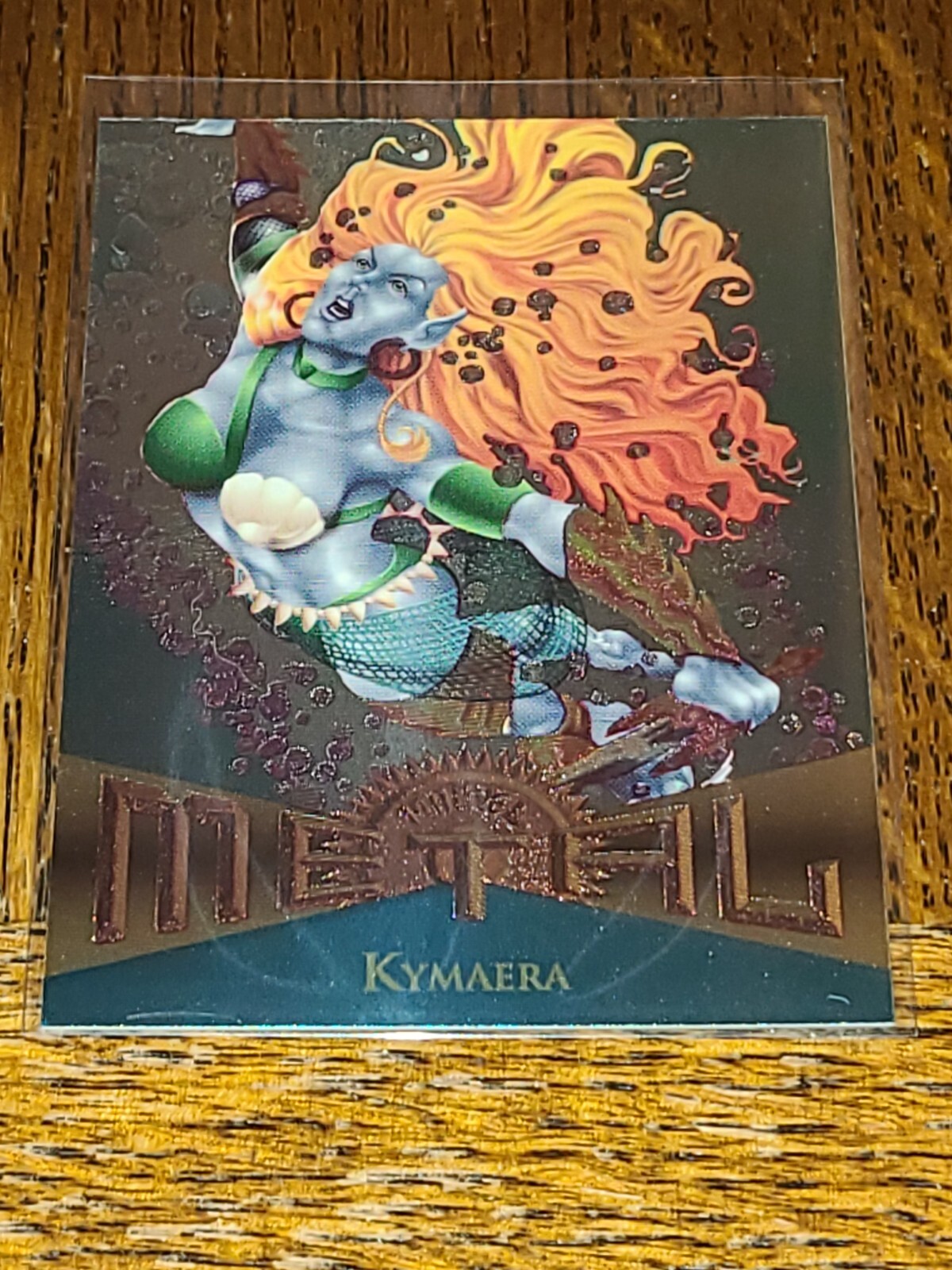 MARVEL COMICS KYMAERA 1995 FLEER METAL #65 | eBay