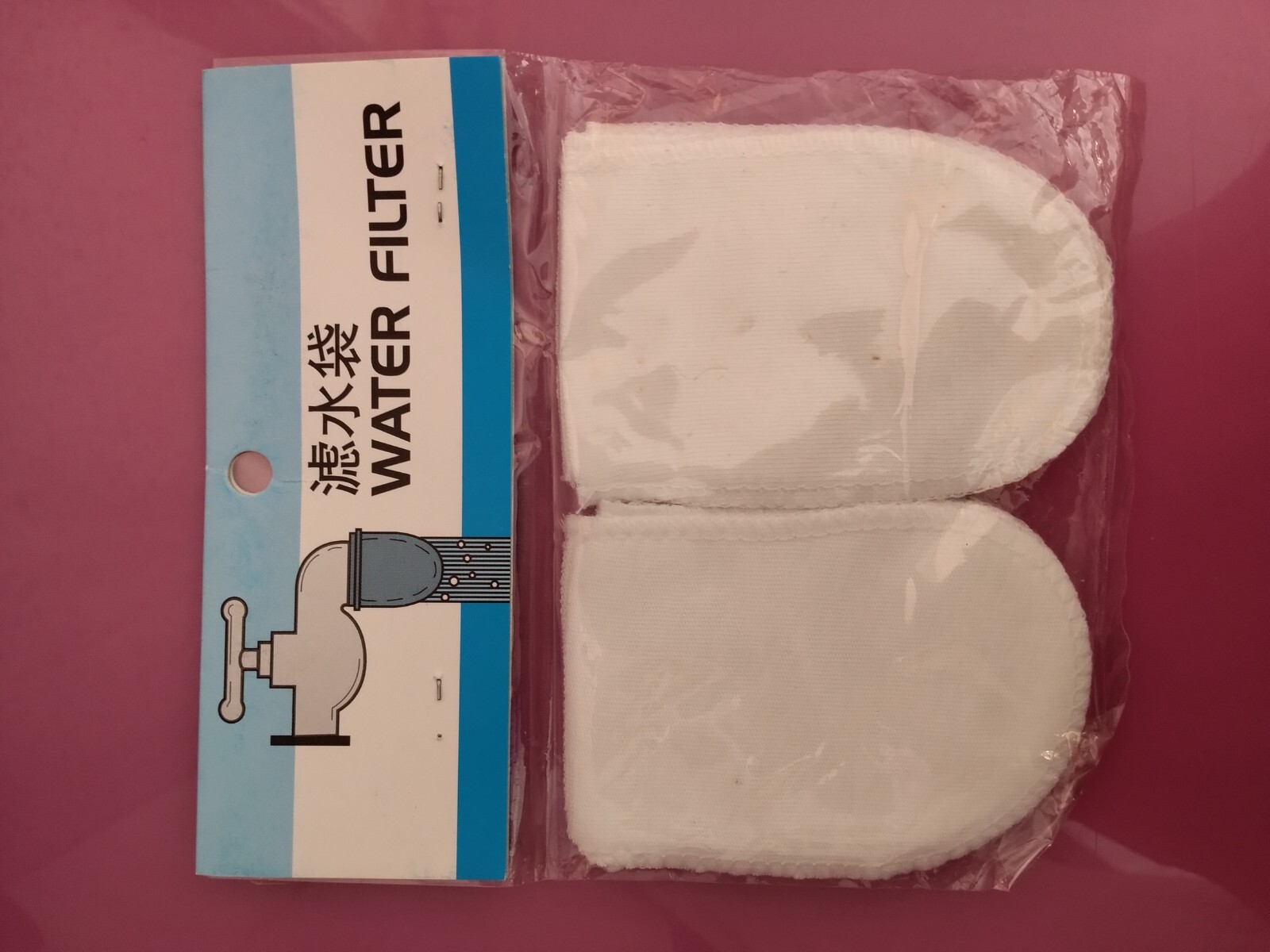 6 x Cotton Water Filter For Kitchen Or Bathroom Tap Filtration Water ...