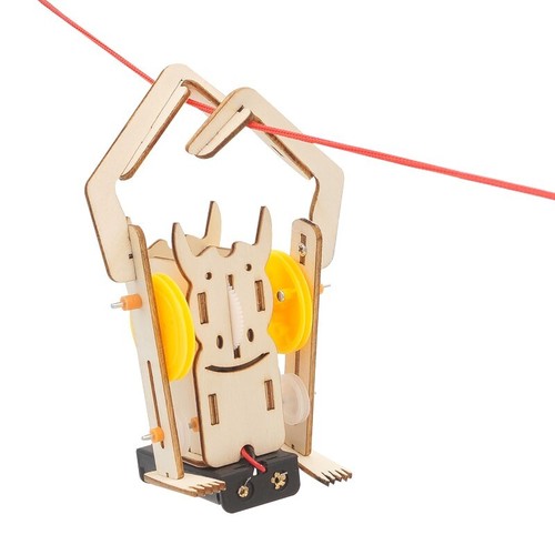 Teachers STEM Tightrope Walking Robot Kit DIY Educational Wooden Toys ...