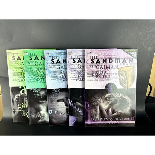 DC Comics Vertigo The Sandman graphic novel by Neil Gaiman Volumes 1-10 Paperbac | eBay