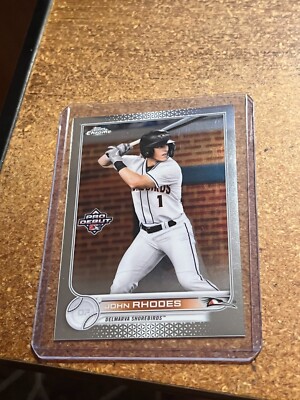 2022 Topps Pro Debut Chrome Baseball # PDC-150 John Rhodes | eBay