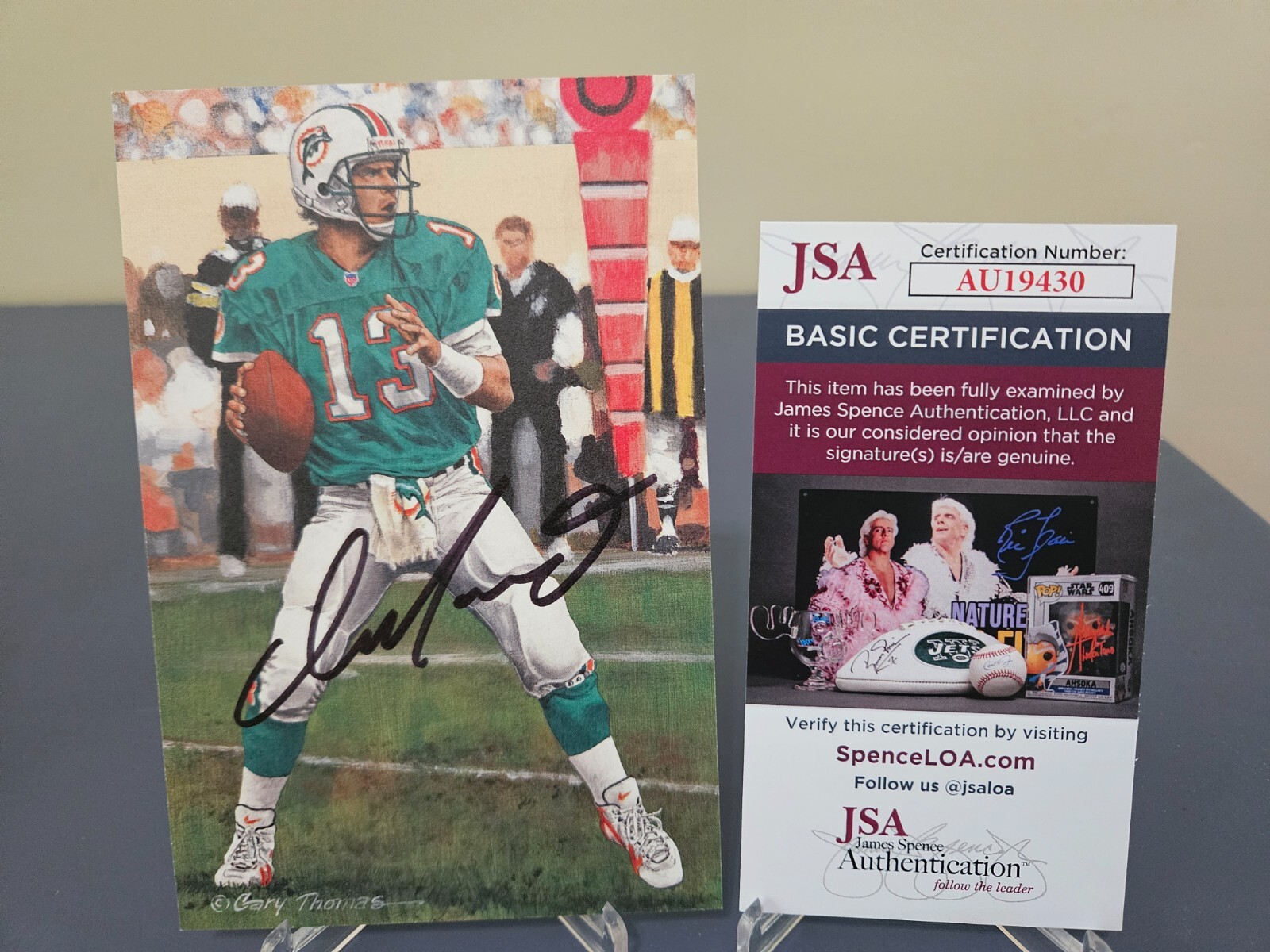 Dan Marino | Autographed Football Memorabilia & NFL Merchandise