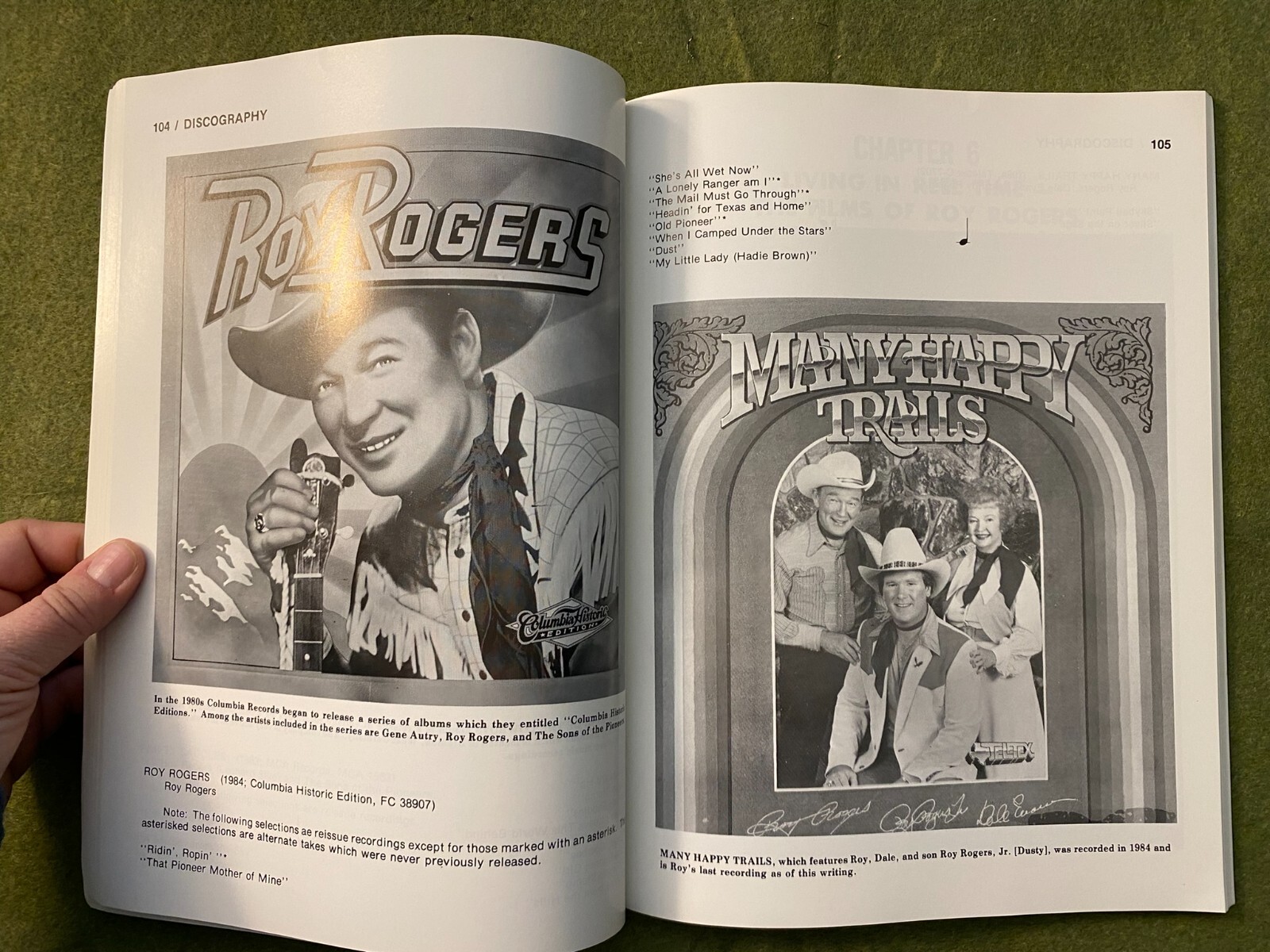 The Roy Rogers Book : A Reference-Trivia-Scrapbook by David Rothel ...