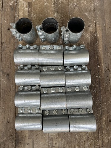 (15 Pack Case) Morris Coupling 3-Bolt 76.2mm Diameter x 6" Length 3-3C ...